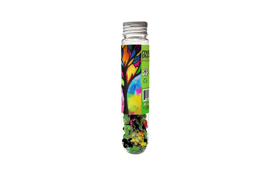 Stained Glass Tree Micro Jigsaw Puzzle – Jules Enchanting Gifts