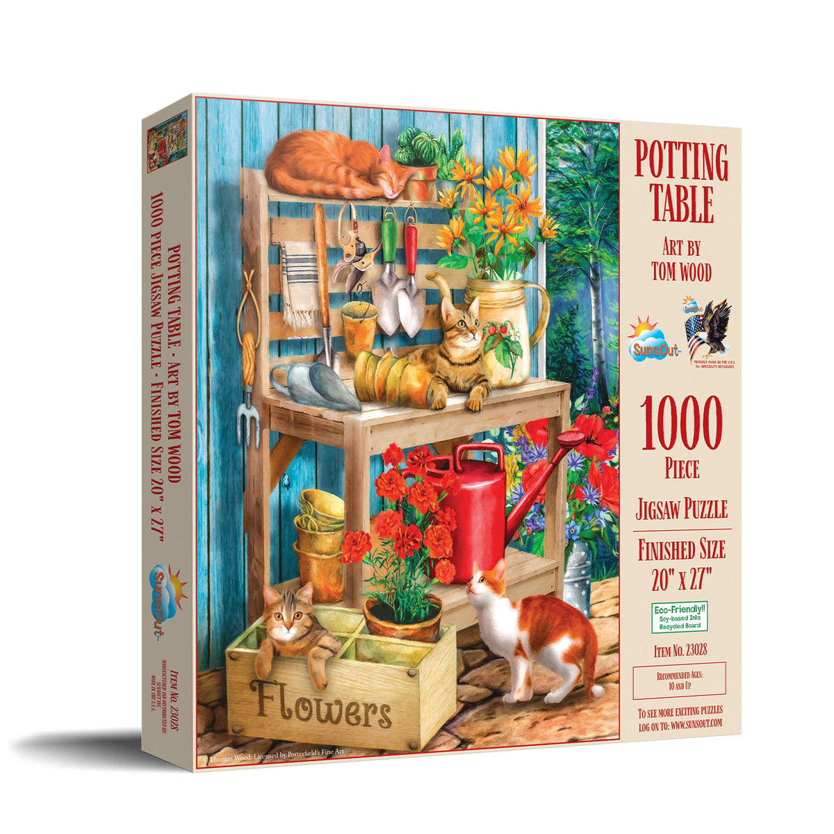 Puzzle - Potting Table 1000 Pieces – Jules Enchanting Gifts