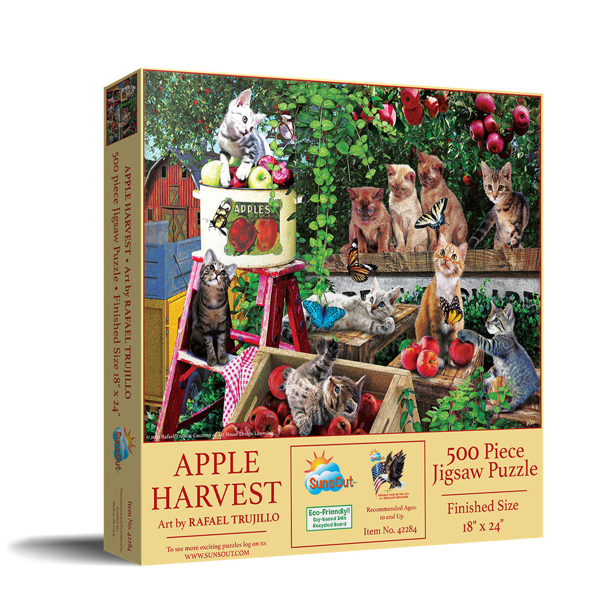 Puzzle - Apple Harvest 500 Pieces – Jules Enchanting Gifts