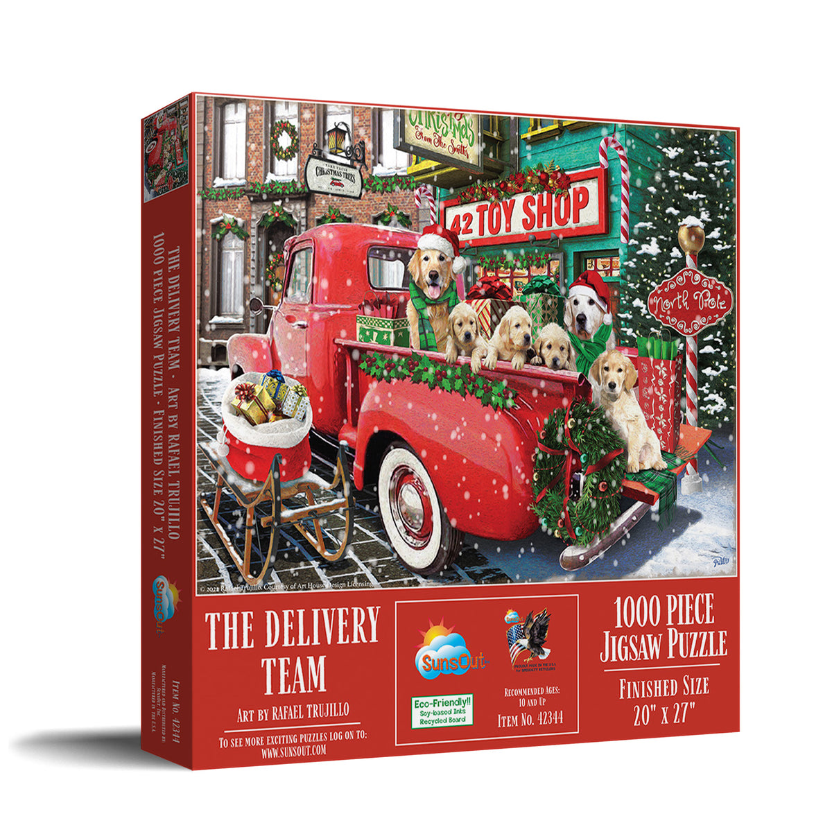 Puzzle - The Delivery Team 1000 Pieces – Jules Enchanting Gifts