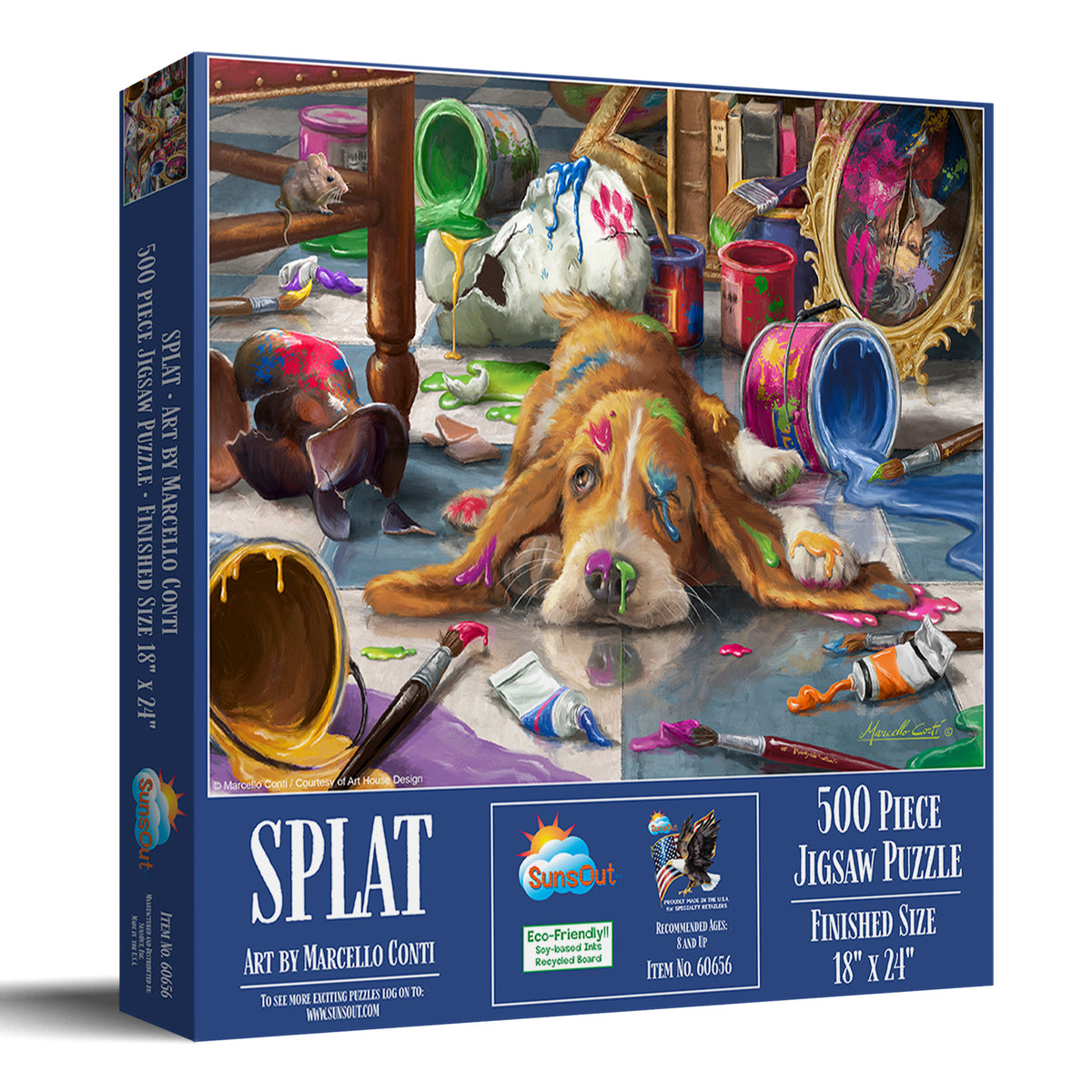 Puzzle - Splat 500 Pieces – Jules Enchanting Gifts