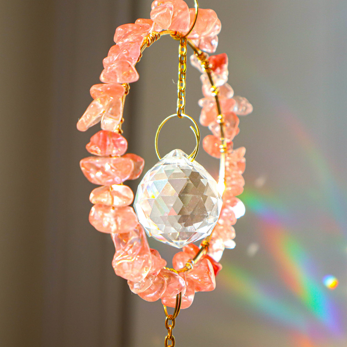 Gemstone Circle Suncatcher – Jules Enchanting Gifts