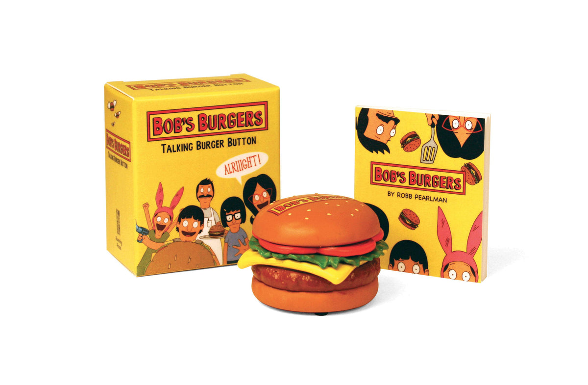 Bob's Burgers Talking Burger Button – Jules Enchanting Gifts