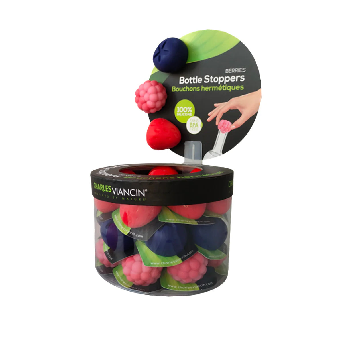 Berry Bottle Stopper - Assorted Berries – Jules Enchanting Gifts