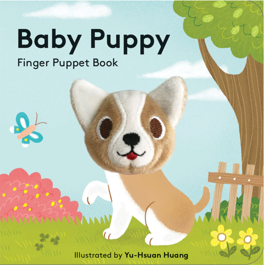 Baby Puppy: Finger Puppet Book – Jules Enchanting Gifts