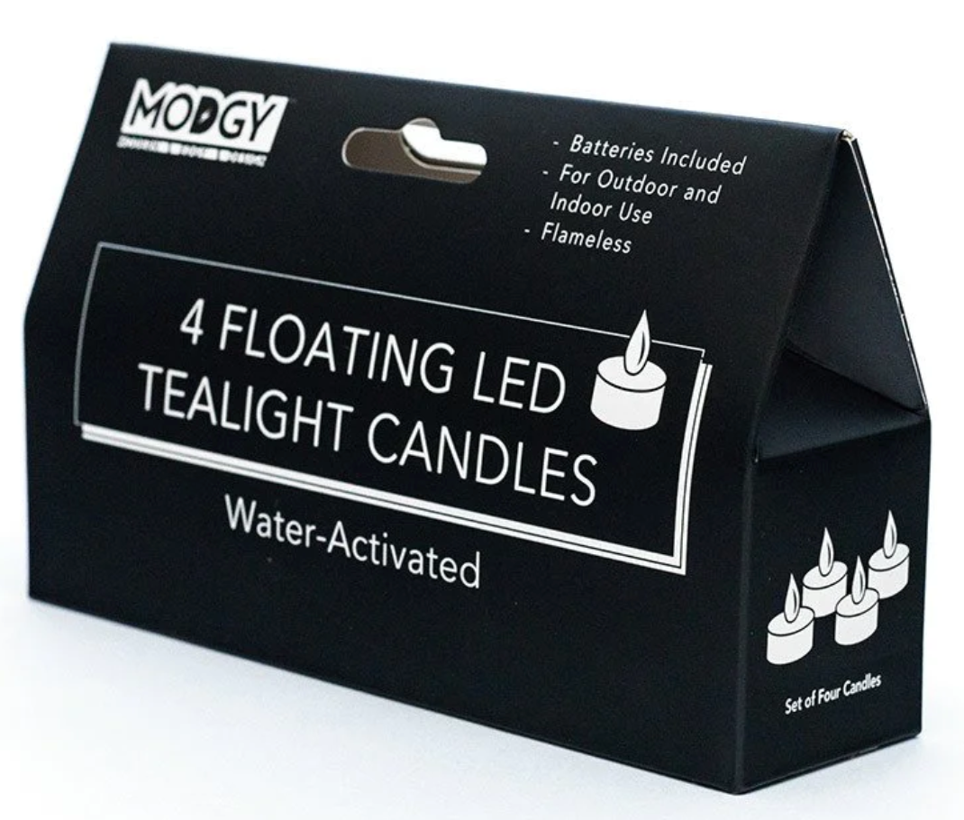 Water-Activated LED Floating Candles for Luminaries - Pack of 4 – Jules ...