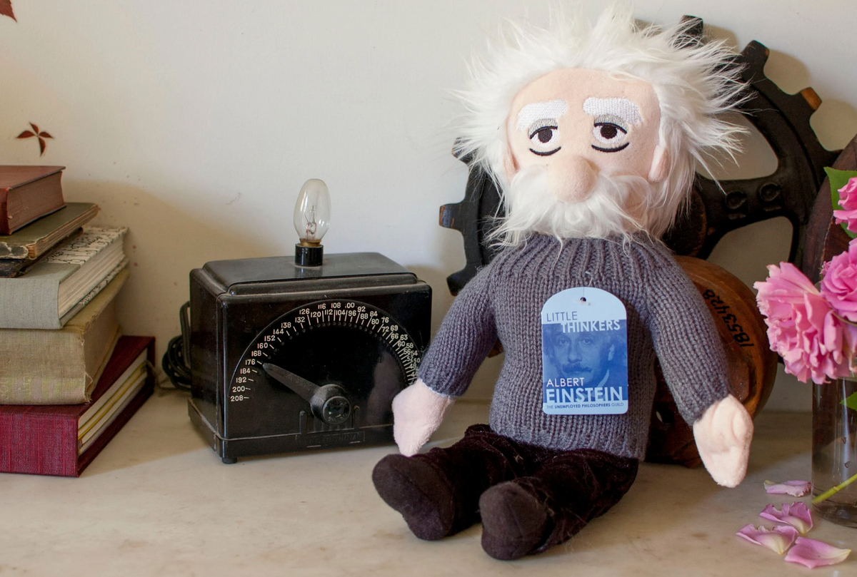 Albert Einstein - Little Thinker Doll – Jules Enchanting Gifts