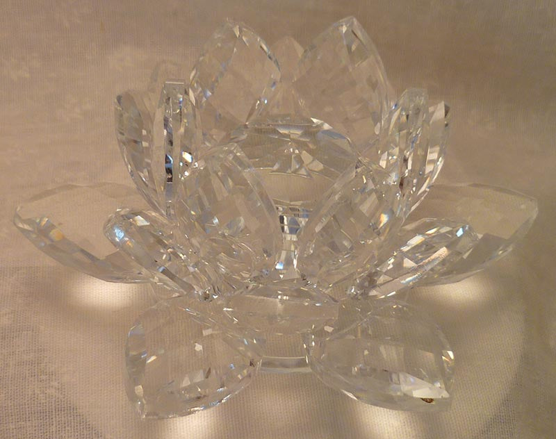Small Crystal Lotus with 30mm Crystal Ball – Jules Enchanting Gifts