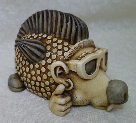 Punk Hedgehog Redux – Jules Enchanting Gifts